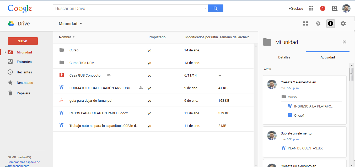 Trabajo colaborativo con Google Drive on emaze