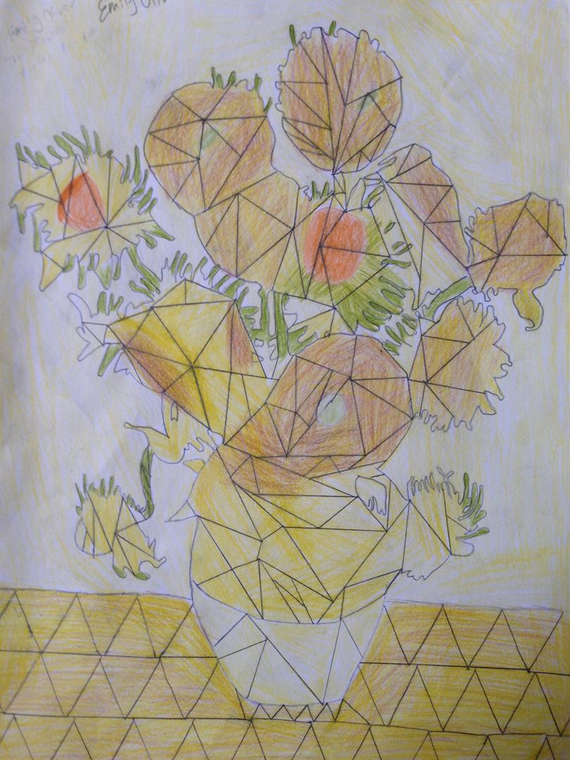 Congruent Triangle Art at emaze Presentation