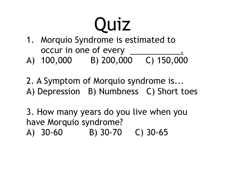 morquio syndrome at emaze Presentation