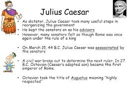 julius ceaser by: on emaze