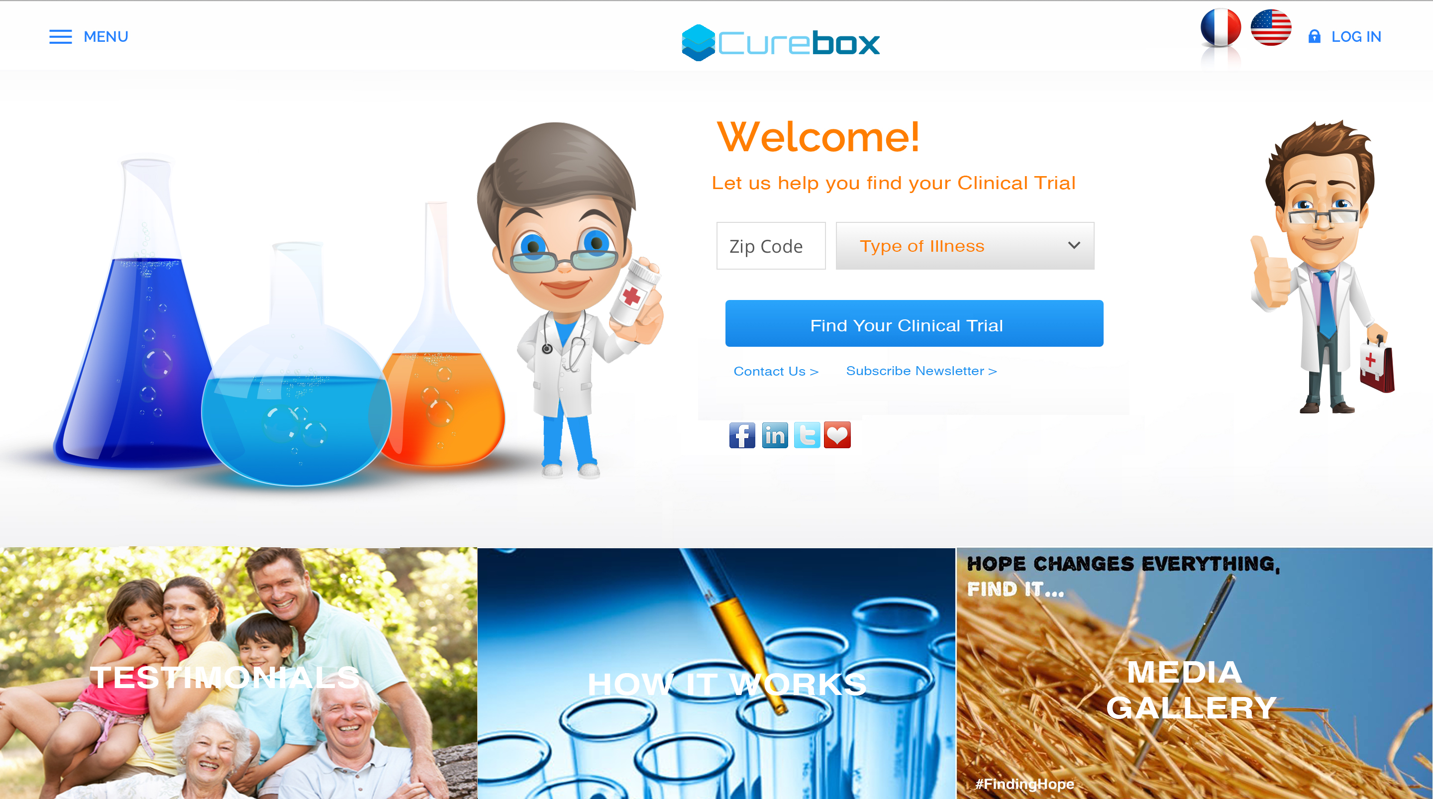 Curebox Presentation at emaze Presentation