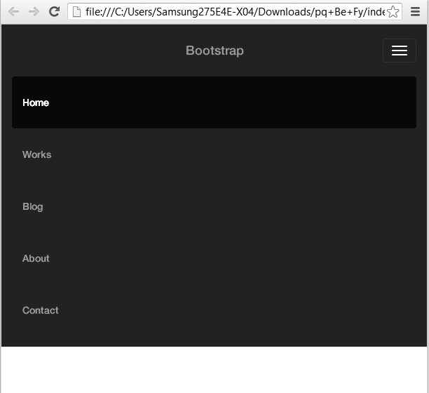Bootstrap Navbar at emaze Presentation