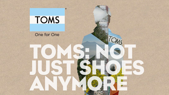 TOMS: One For One at emaze Presentation
