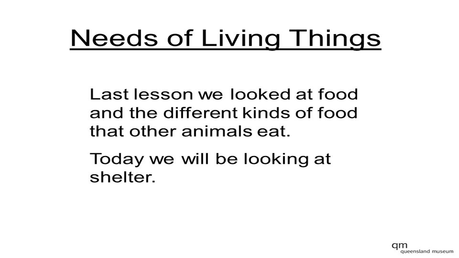 Basic Needs of Living Things at emaze Presentation
