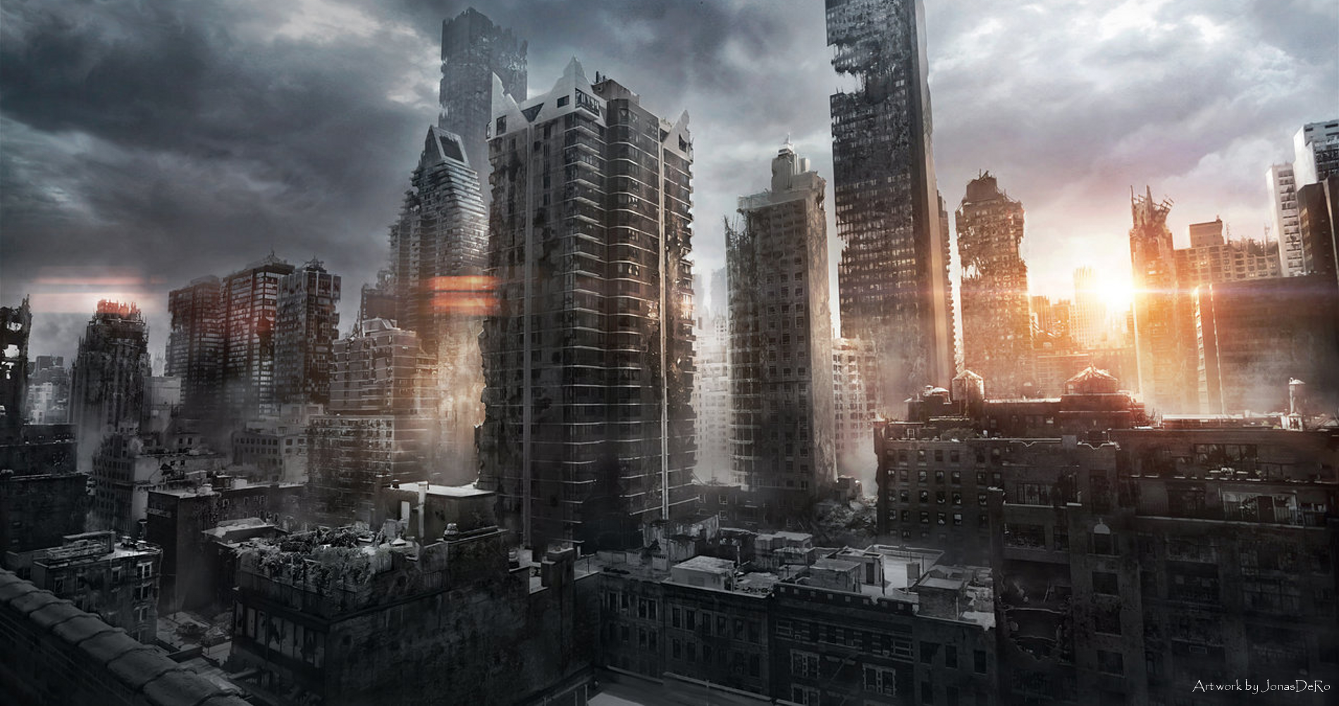 a dystopian worldthe at emaze Presentation