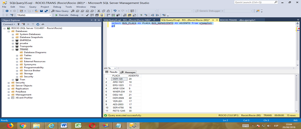 Diseño de unabase datos para un medio de transporte at emaze Presentation