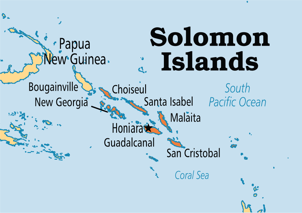 The Solomon Islands at emaze Presentation