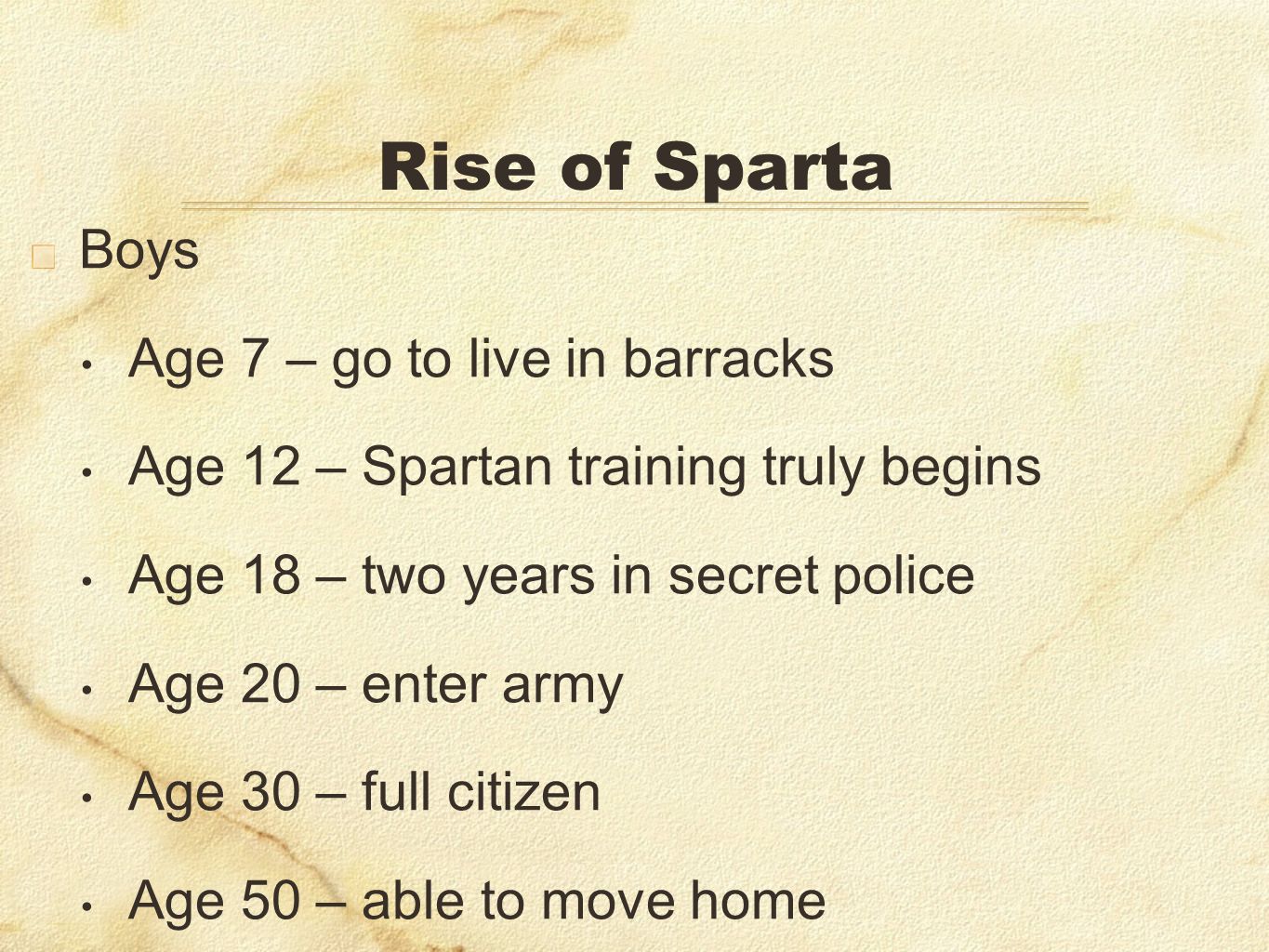 Sparta's Education on emaze