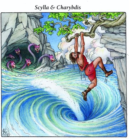 Scylla From The Odyssey Movie