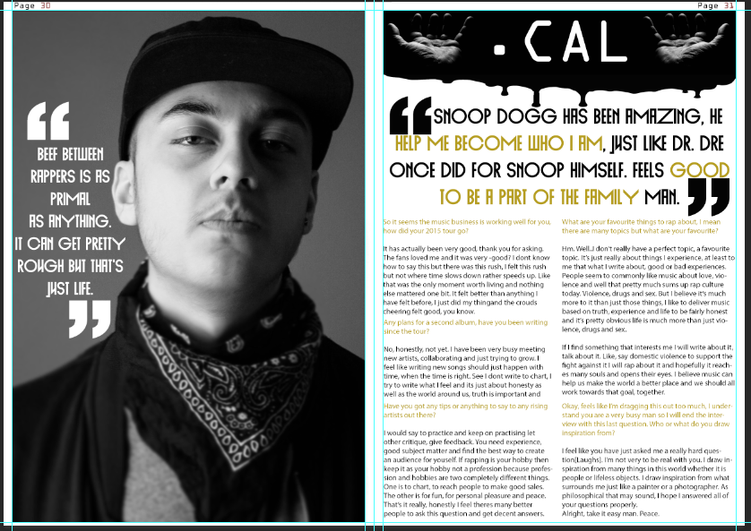 Attracting Audience For RAP Magazines at emaze Presentation