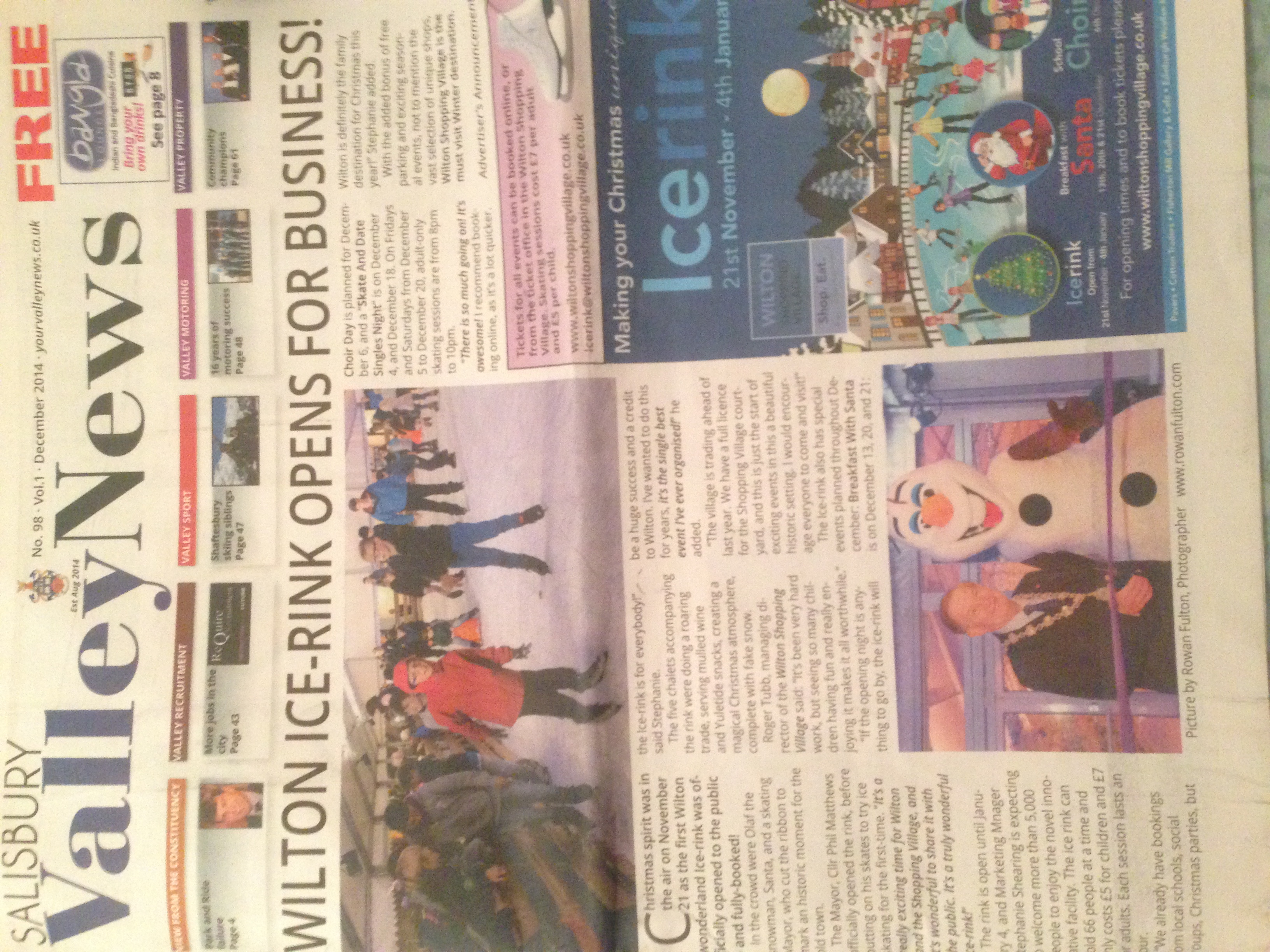 Local newspaper layout analysis at emaze Presentation