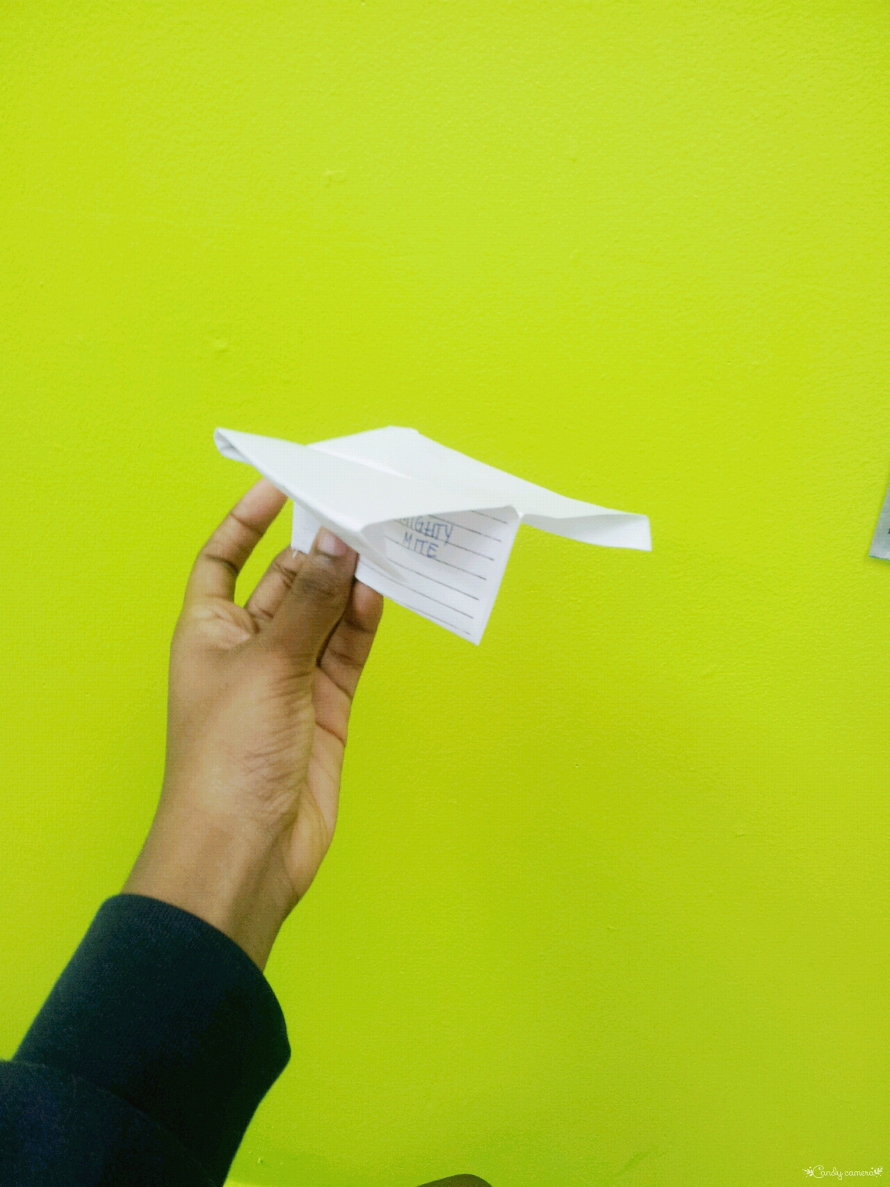 Paper Airplane- Physics on emaze