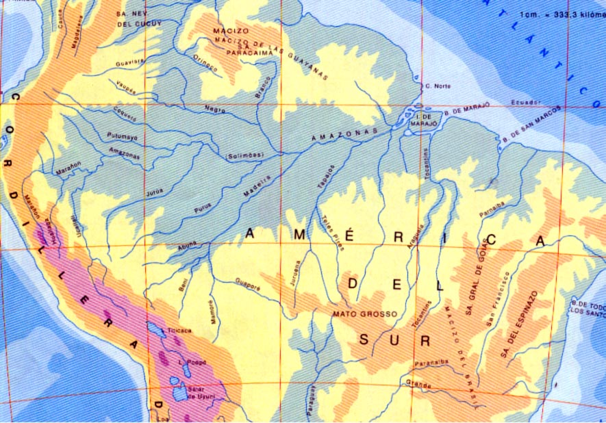 Relieve de america: on emaze