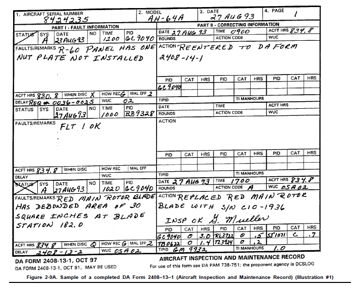 Fillable Da Form 2408 13 2 - Printable Forms Free Online