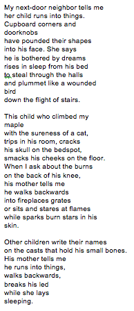 The child who walks backwards on emaze