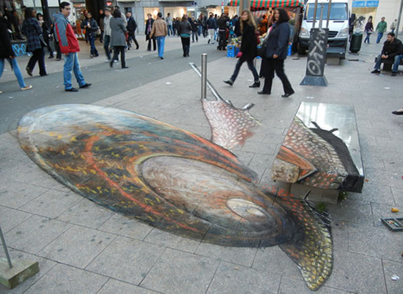 julian beever on emaze