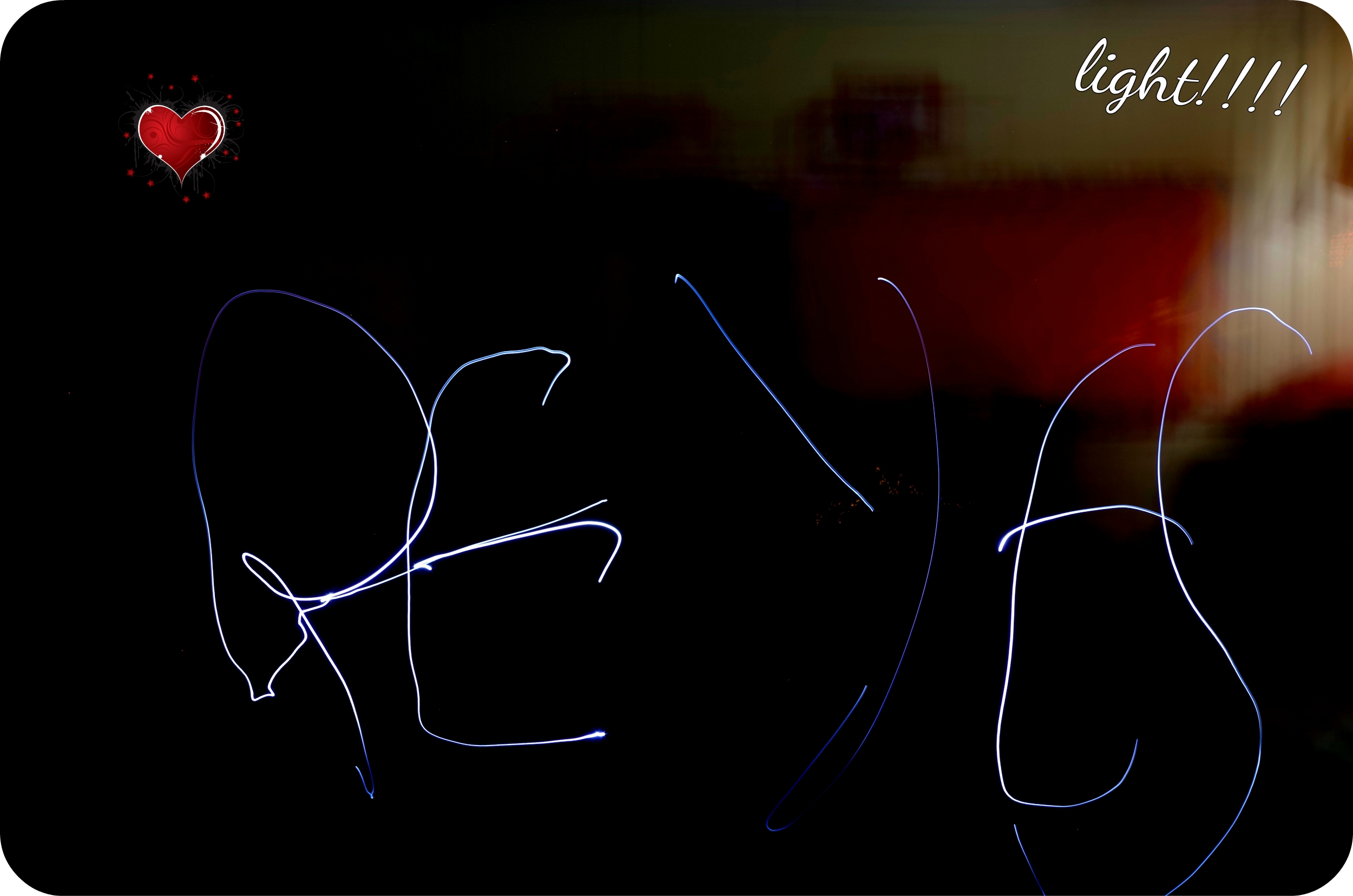 Drawing with light at emaze Presentation