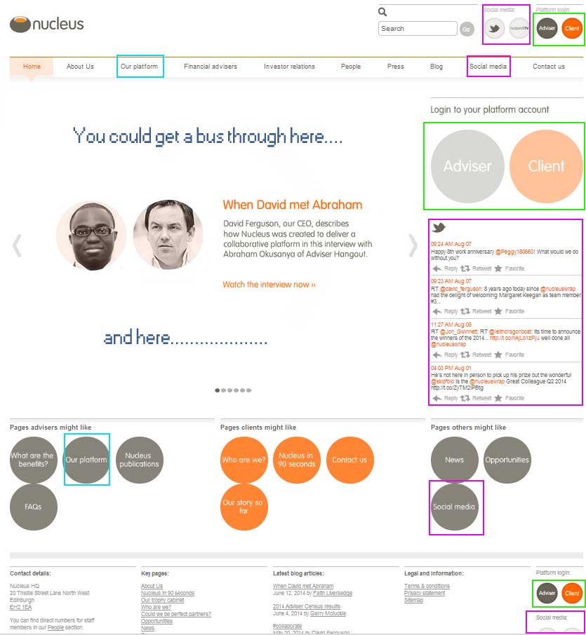 Nucleus at emaze Presentation