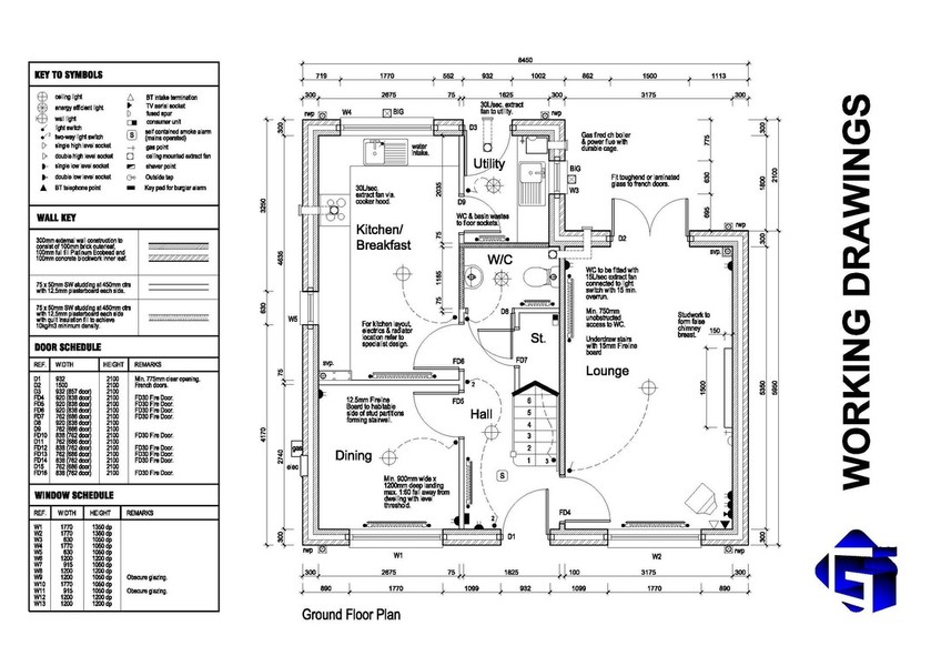 the diffrence between arch and landscape working drawings at emaze ...