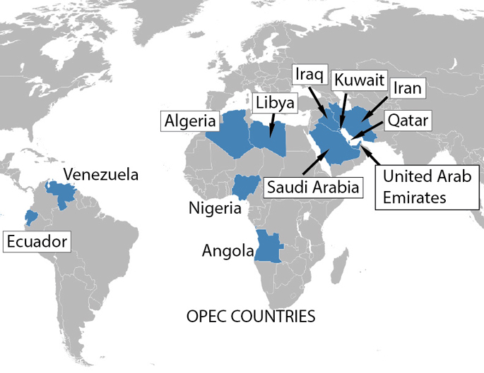OPEP ORGANIZACIÓN DE PAÍSES EXPORTADORES DE PETROLEO