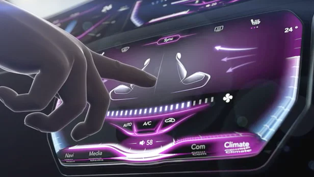 Continental's 3D Touch Surface Display at emaze Presentation