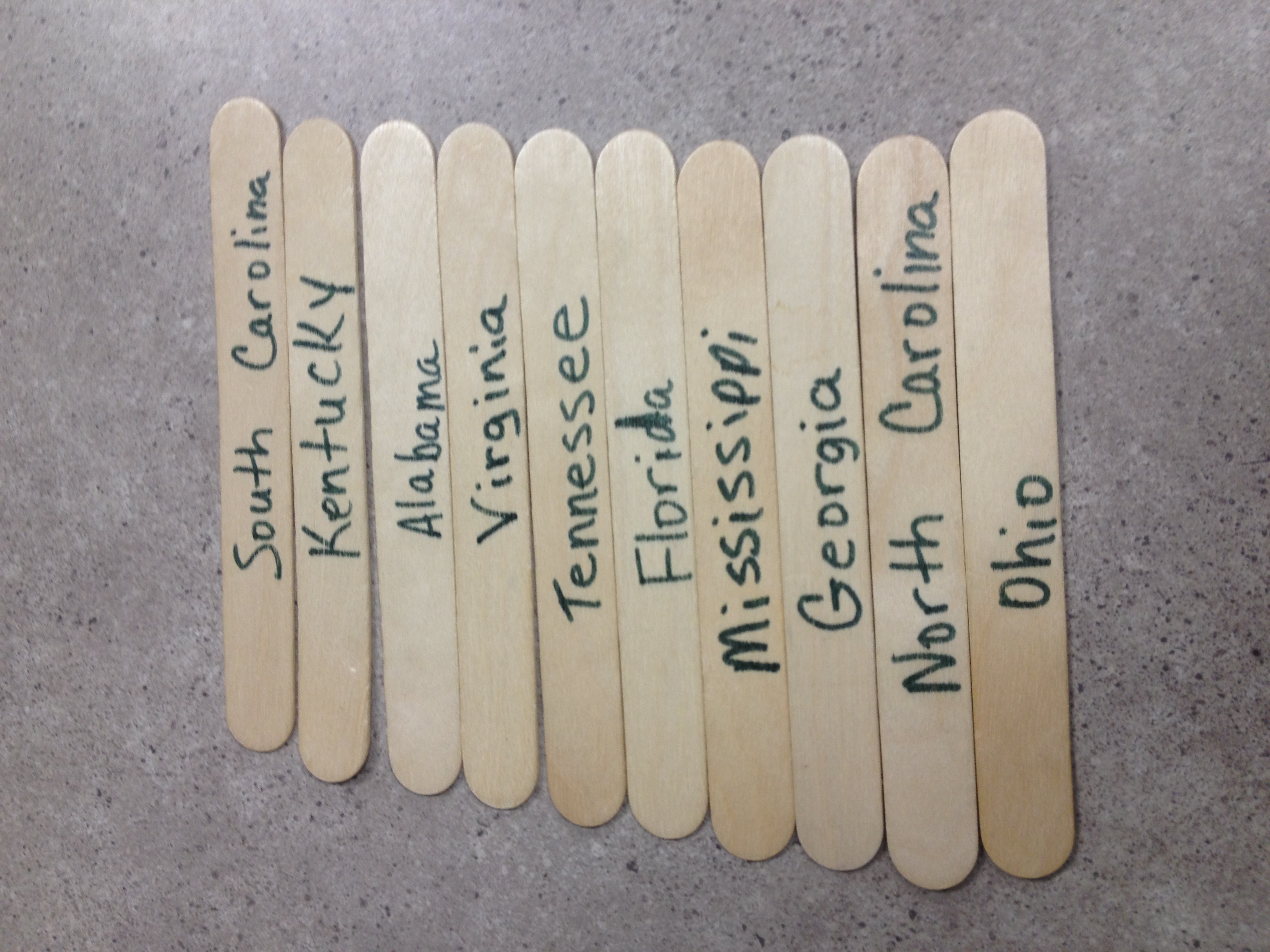 Popsicle States at emaze Presentation