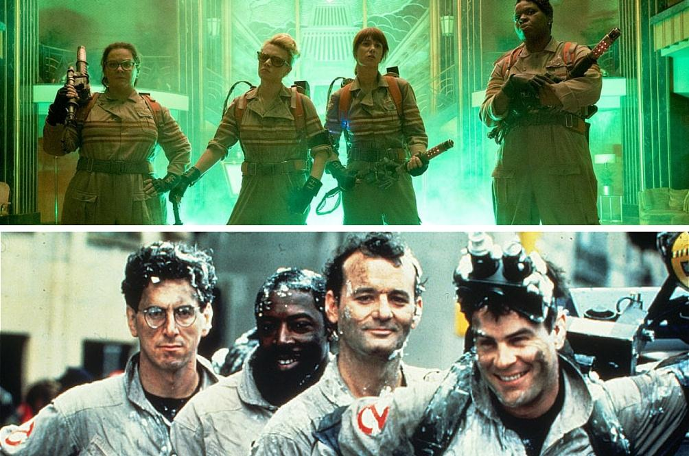 Ghostbusters original vs remake at emaze Presentation