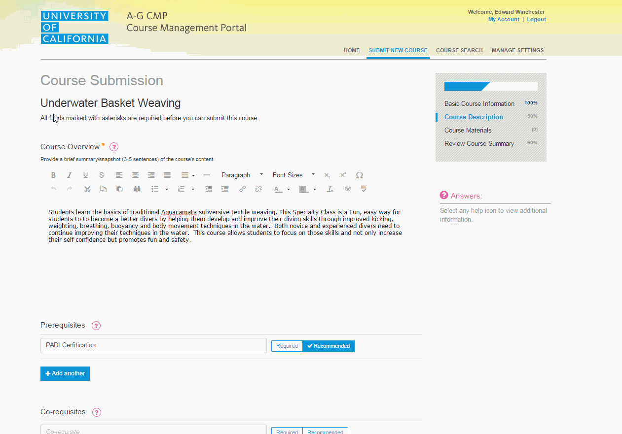 Uc CMP at emaze Presentation
