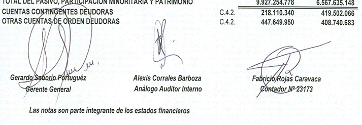 estructura del balance on emaze