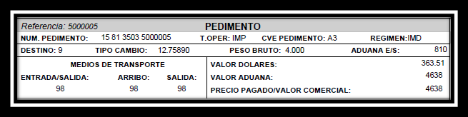 REGIMENES ADUANEROS Y CLAVES DE PEDIMENTO at emaze Presentation
