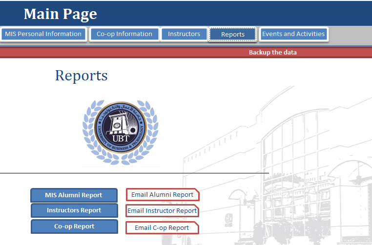 alumni database system at emaze Presentation