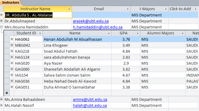 alumni database system at emaze Presentation