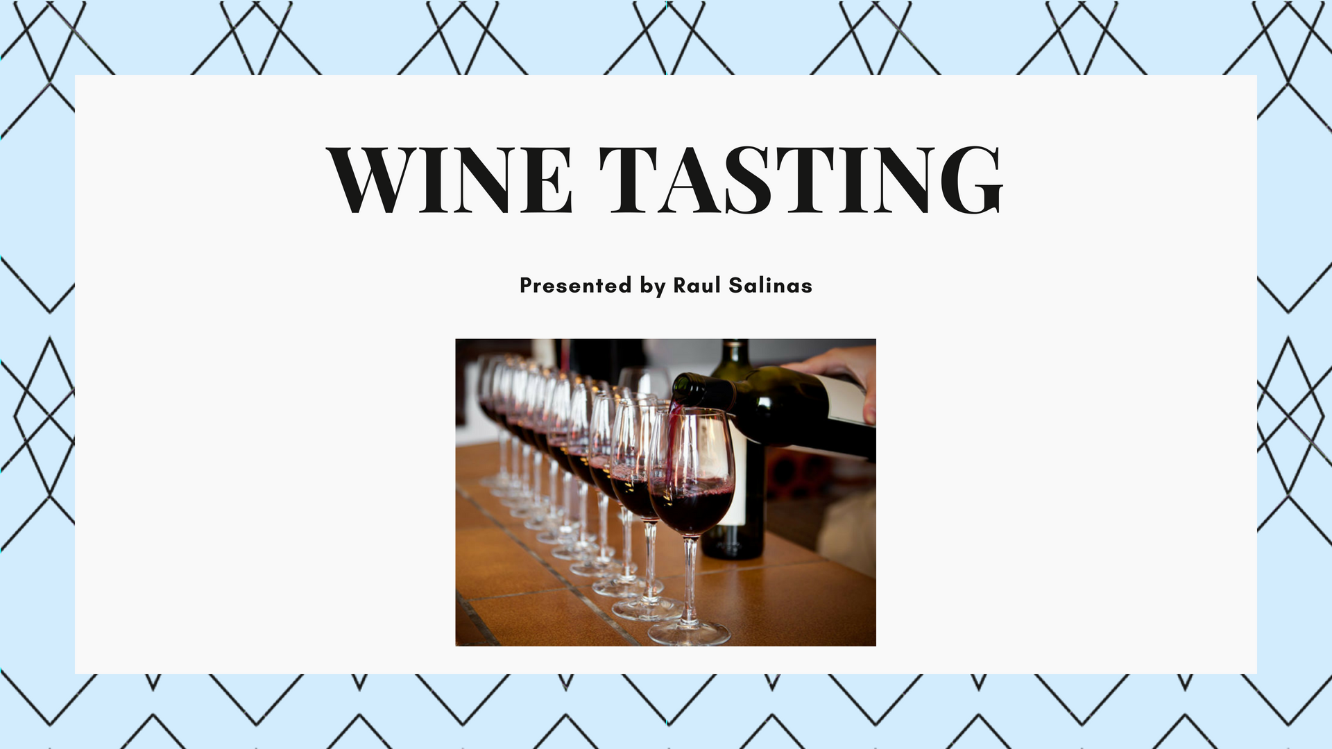 Wine Tasting at emaze Presentation
