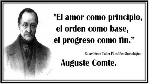 Augusto Comte Positivismo