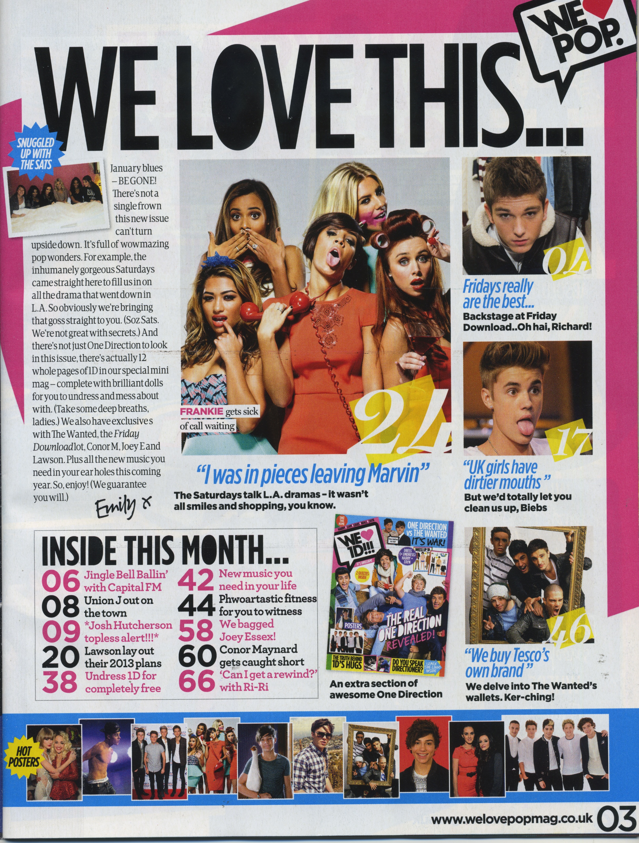 WE POP MAGAZINE ANALYSIS on emaze