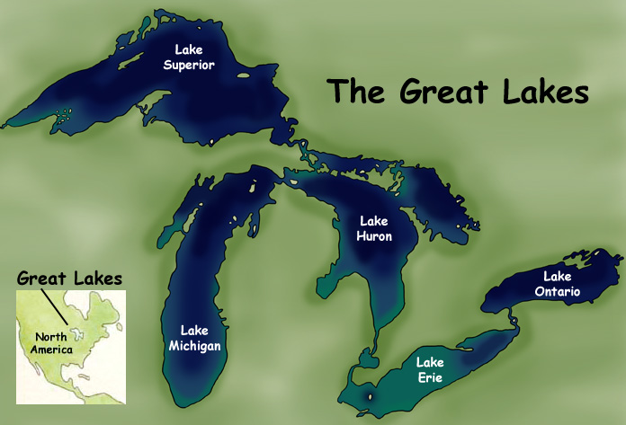 the 5 great lakes at emaze Presentation