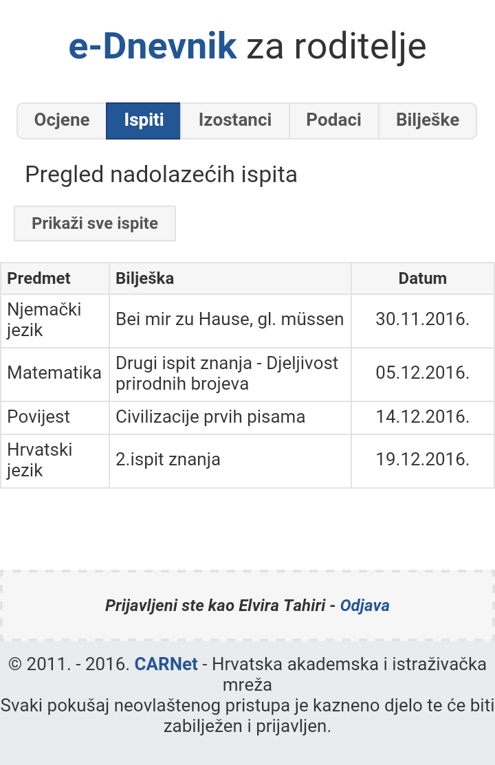 e - Dnevnik on emaze
