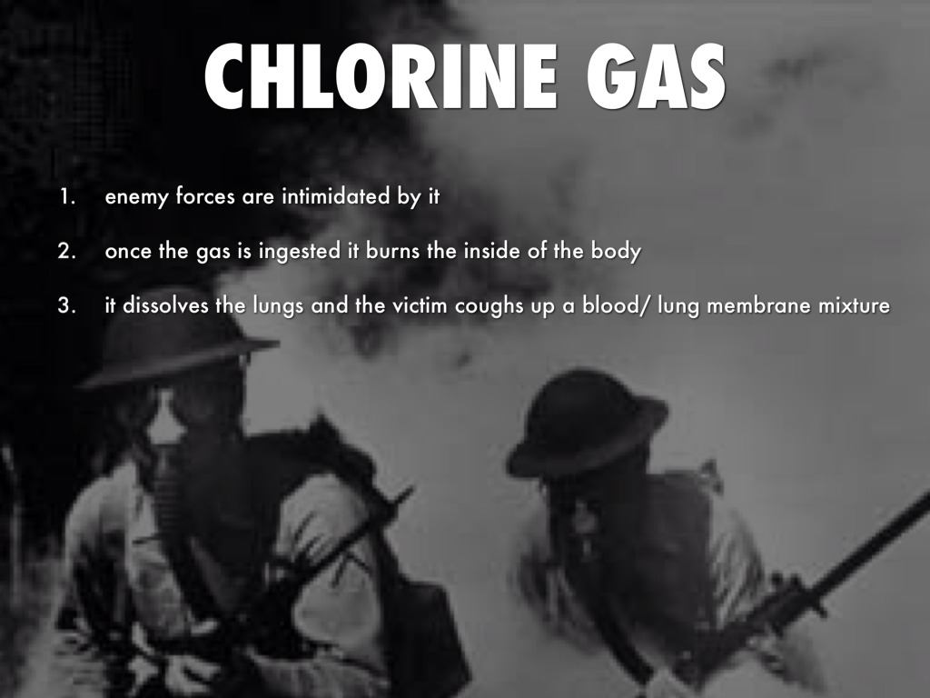 Chemical warfare of ww1 at emaze Presentation