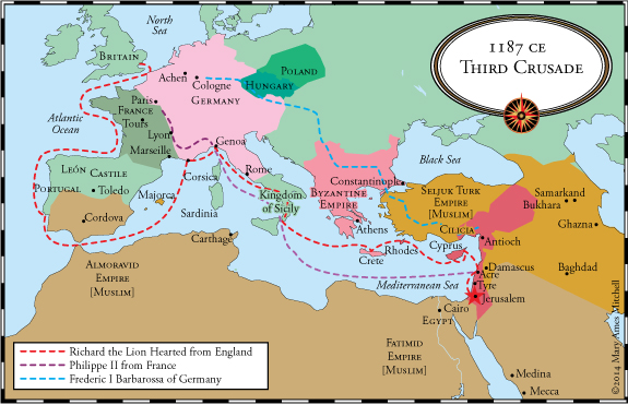 The Third Crusade on emaze