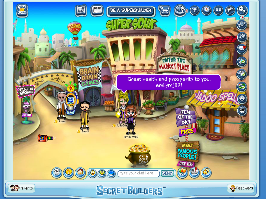 SecretBuilders at emaze Presentation