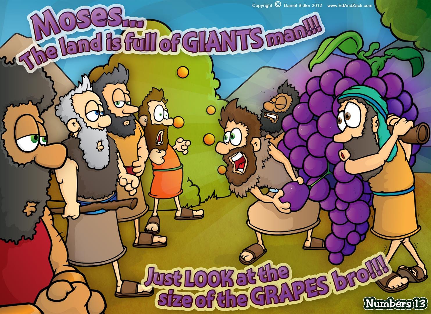 Spies sent into Canaan at emaze Presentation