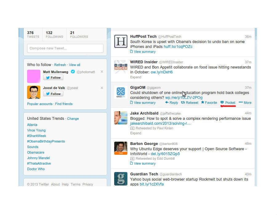 TWITTER at emaze Presentation