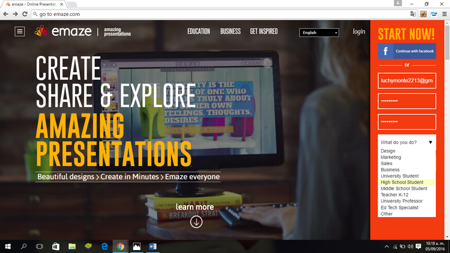 Grupal at emaze Presentation