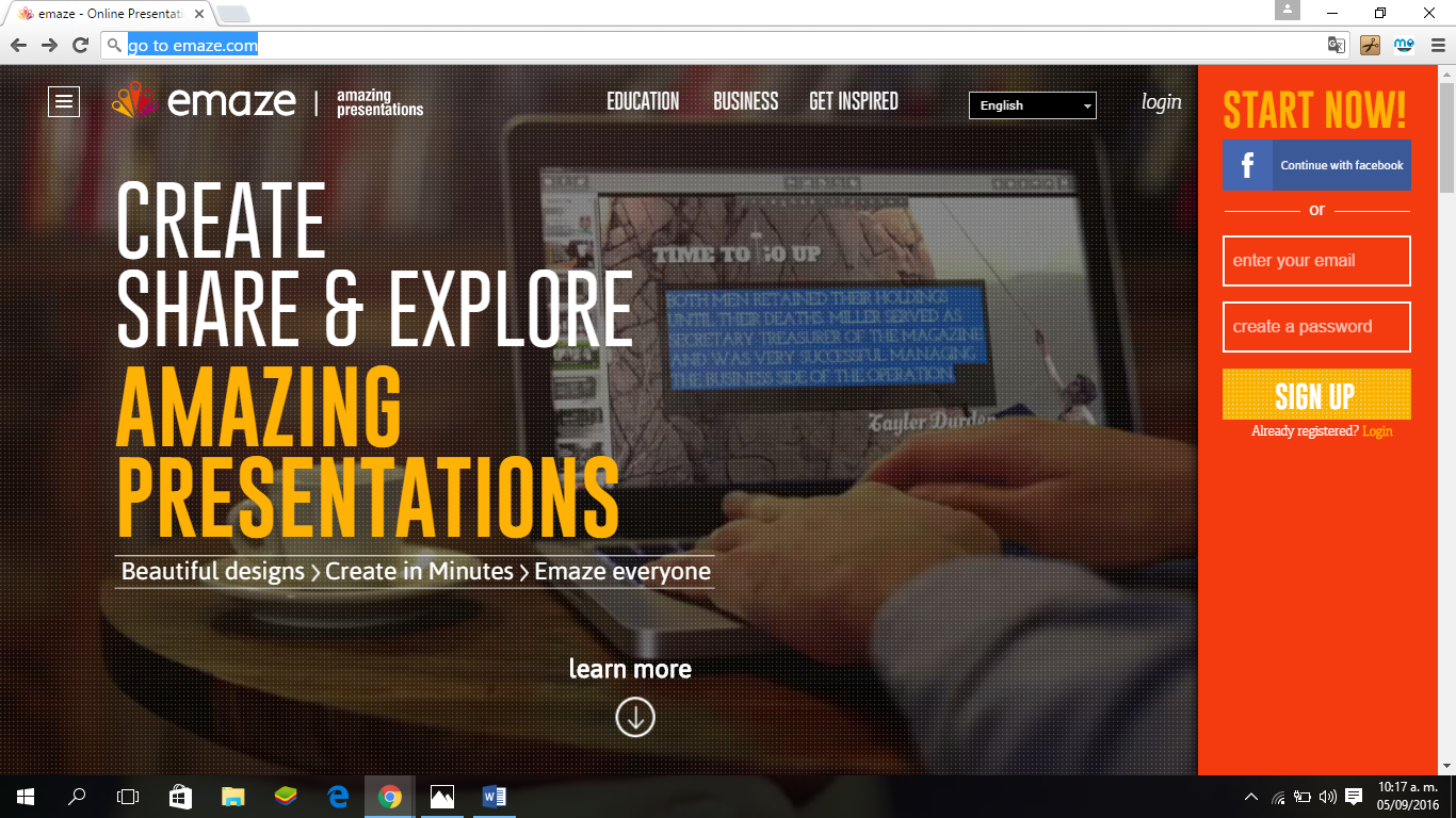 Grupal at emaze Presentation