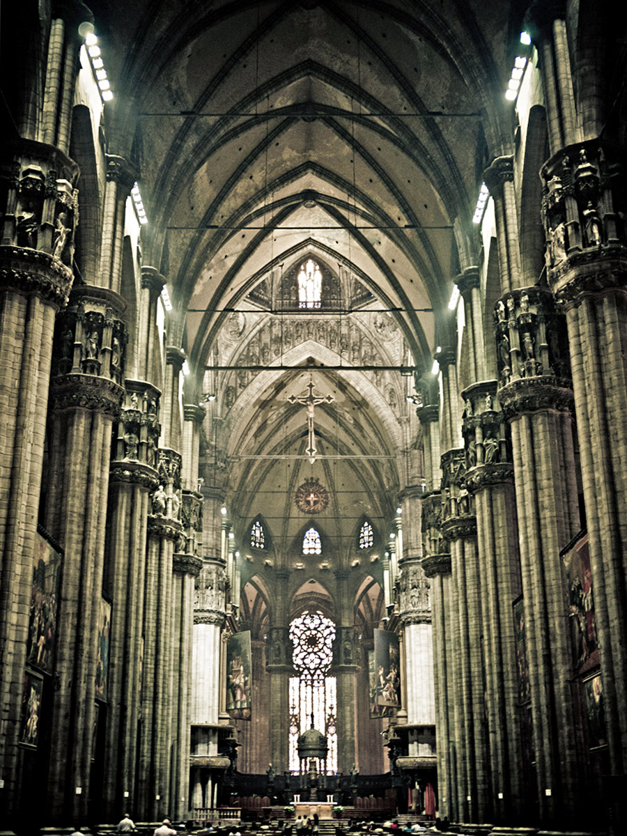 Cathedral Of Milan Blueprint
