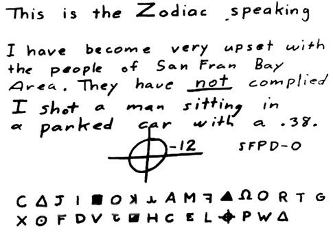 The Zodiac Killer at emaze Presentation