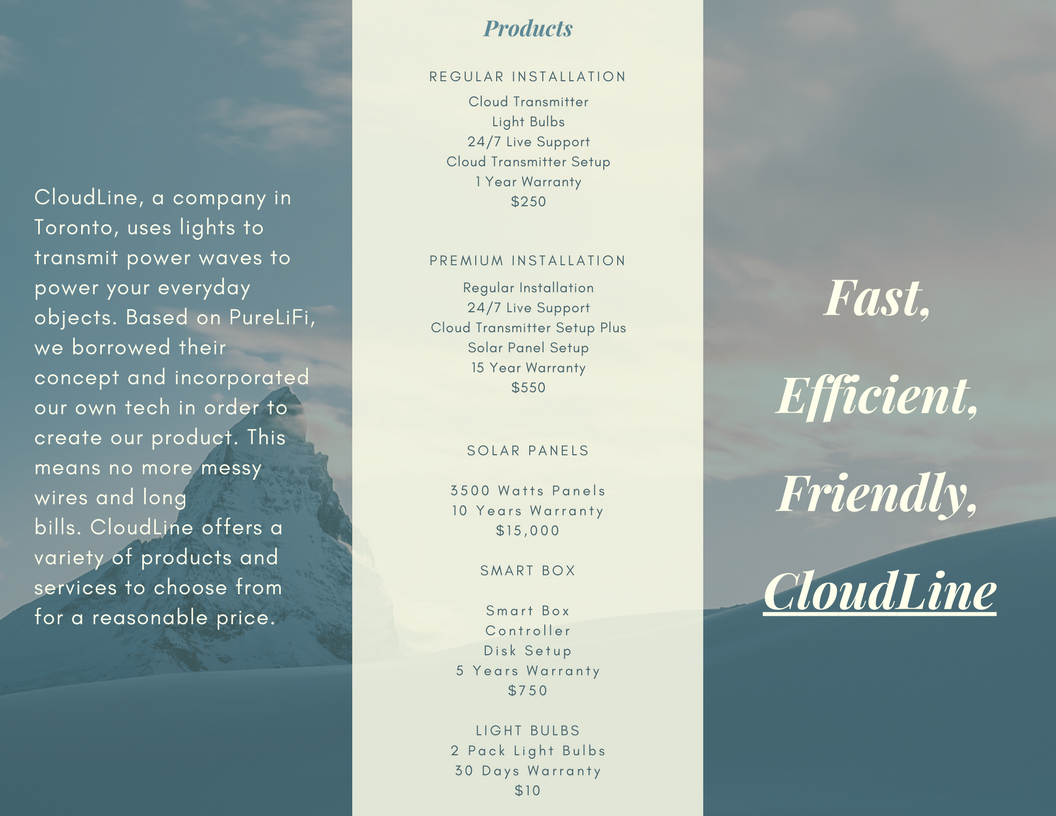 CloudLine at emaze Presentation