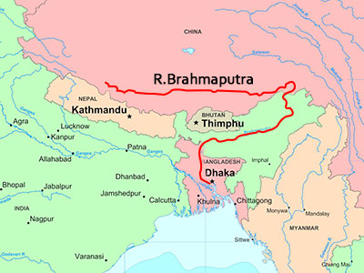 Brahmaputra River at emaze Presentation