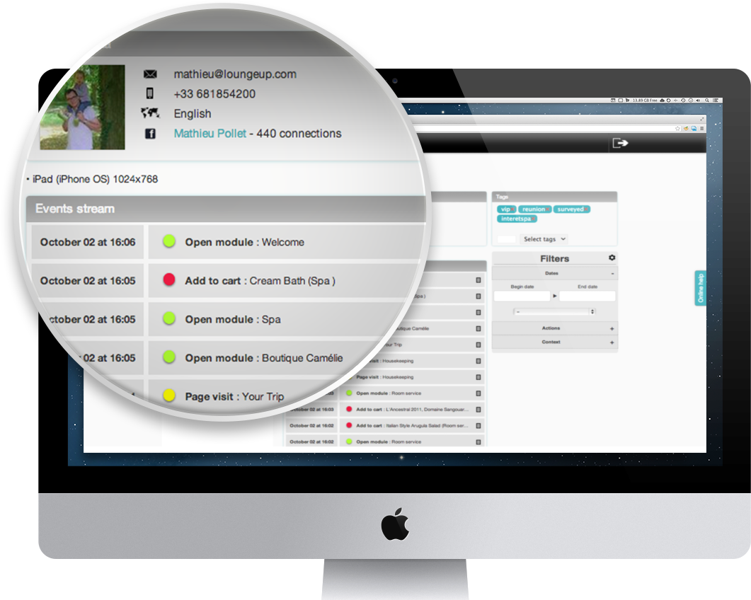 Mobile guest services at emaze Presentation