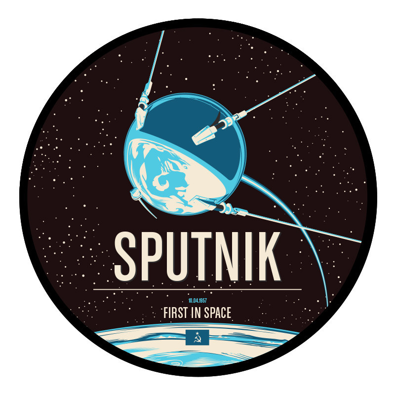 Sputnik, Space race at emaze Presentation